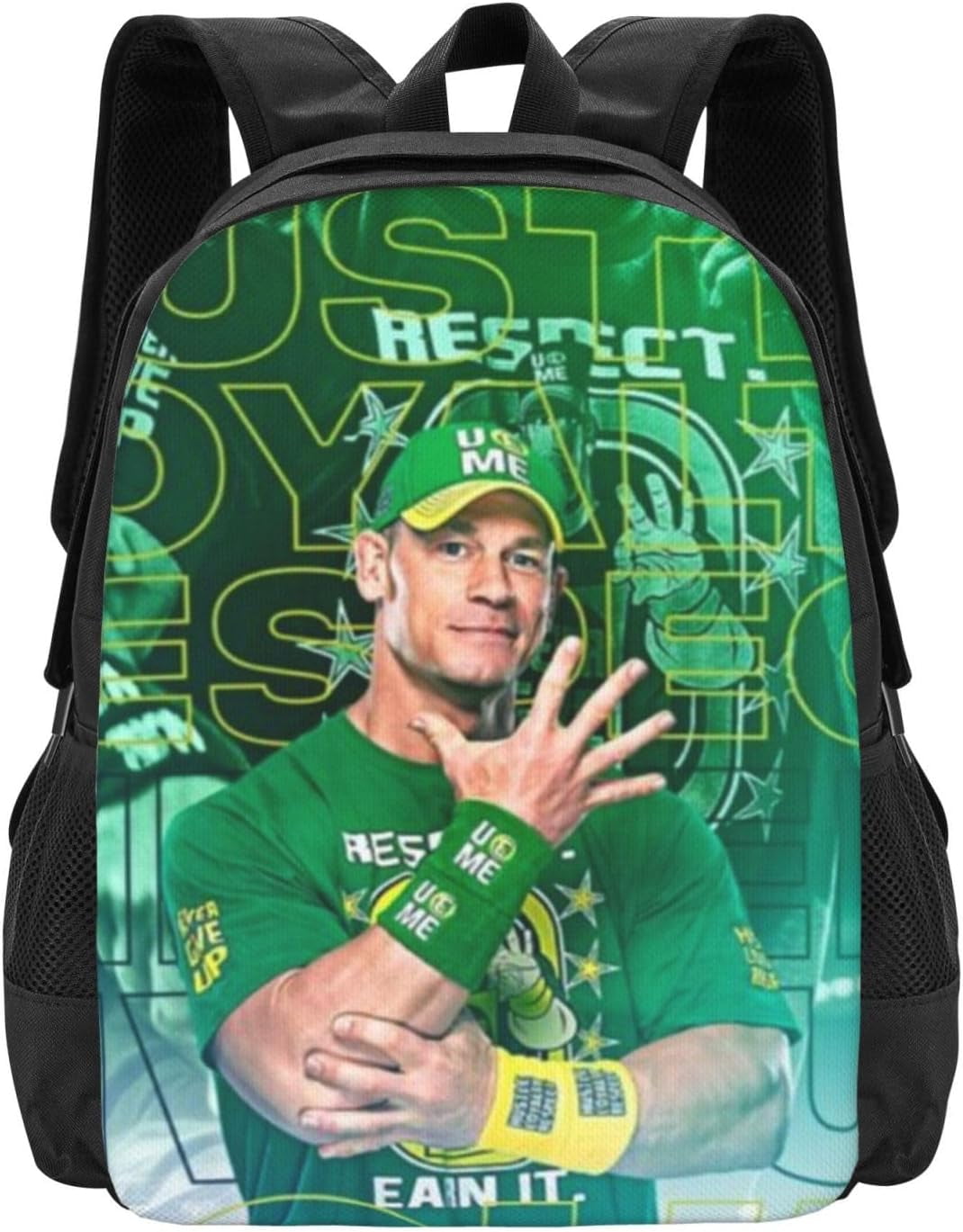 Wrestling Backpack 3D Printed John Cena Pattern Backpack Large Capacity ...