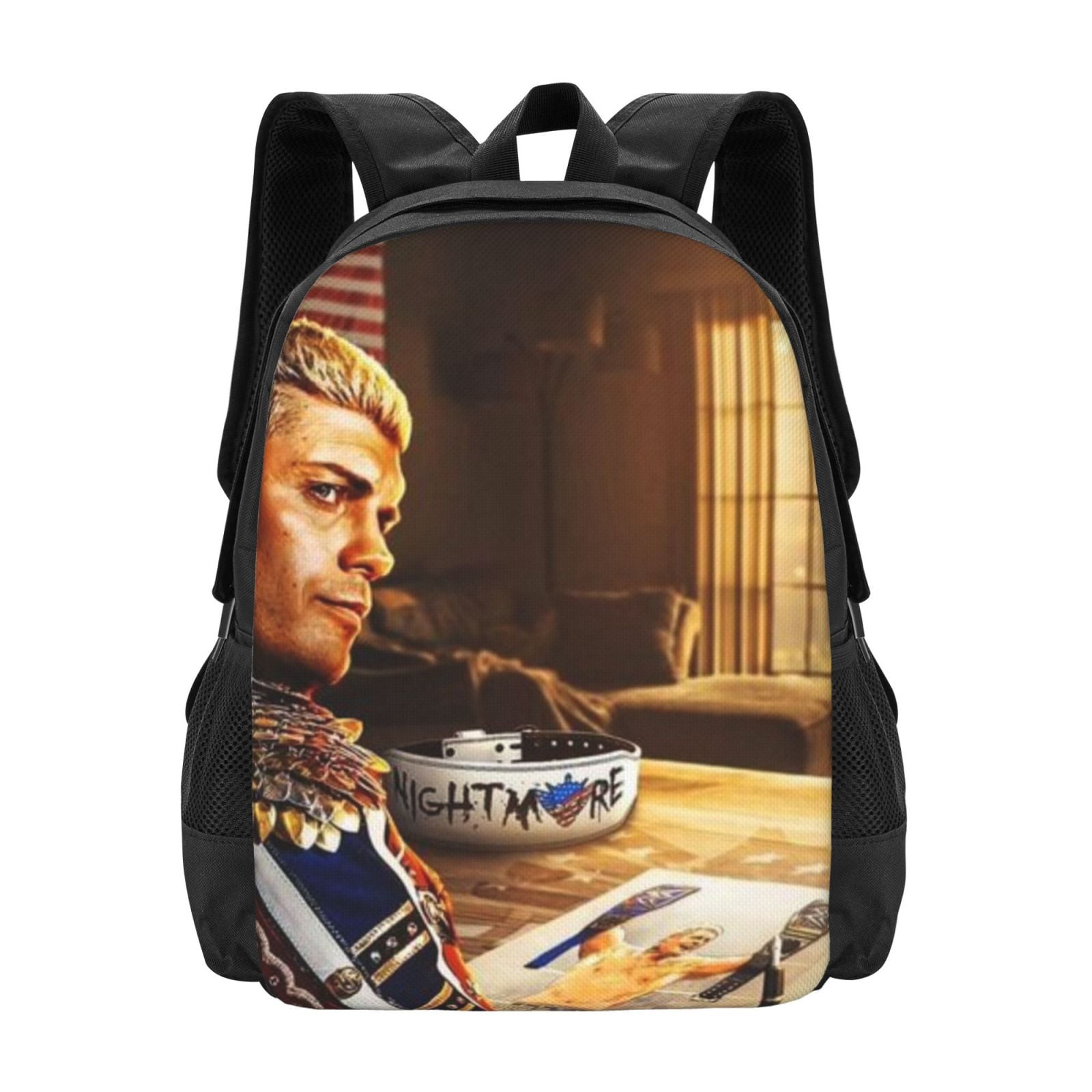Wrestling Backpacks Cody Wrestler Rhodes 3D Pattern Printed Backpack ...