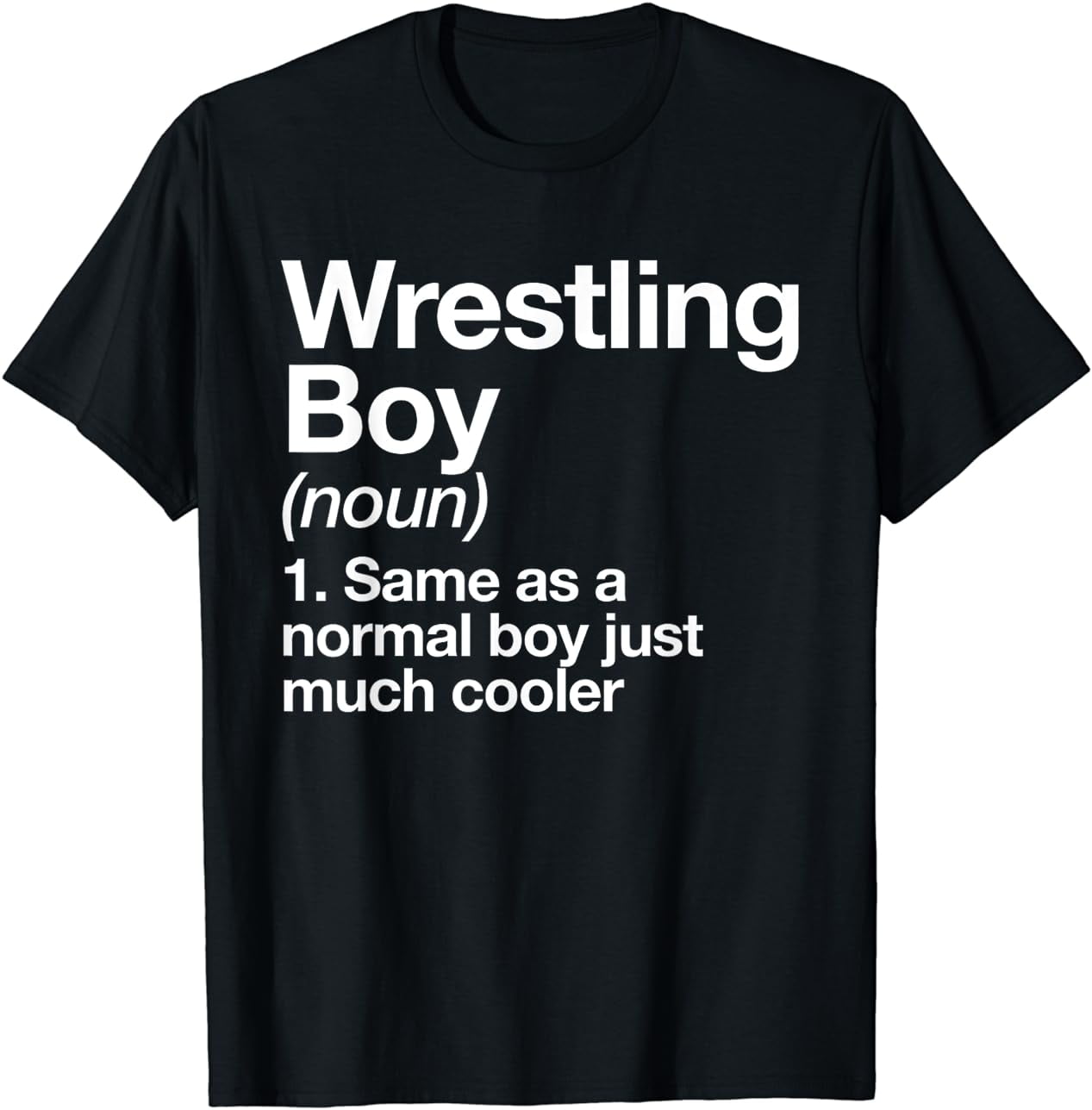 Wrestling Boy Definition Funny Sports T-Shirt - Walmart.com