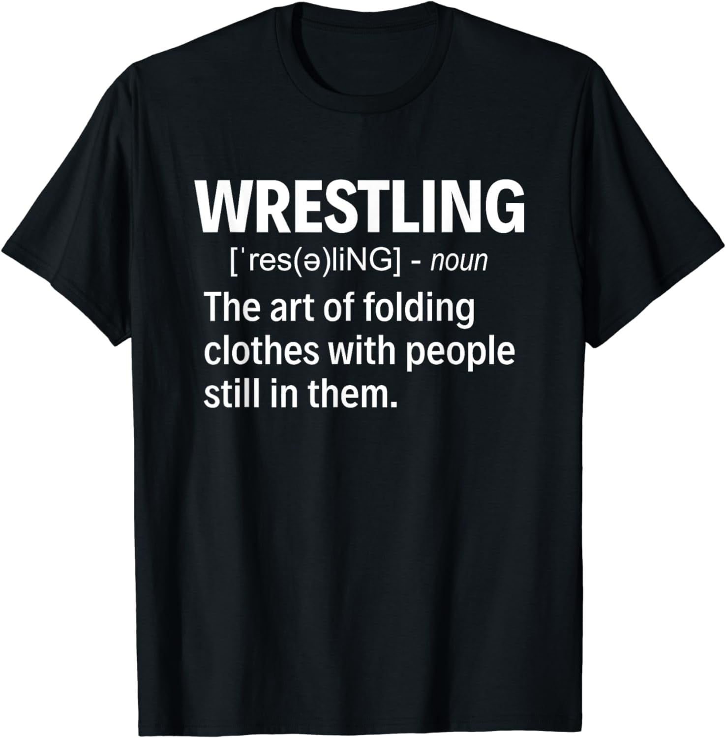 Wrestling Definition T-Shirt - Walmart.com