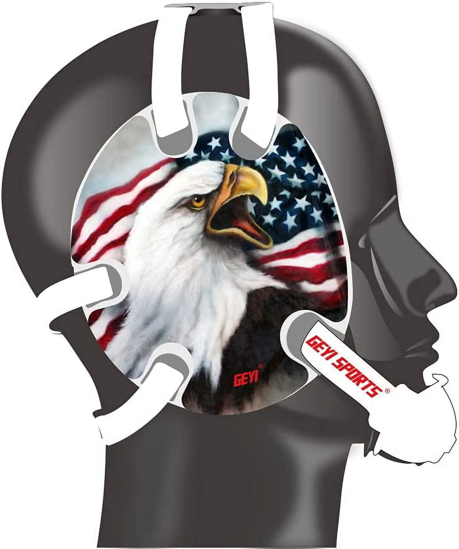 Wrestling Headgear with USA Bald Eagle Decals(Adult) - Walmart.com