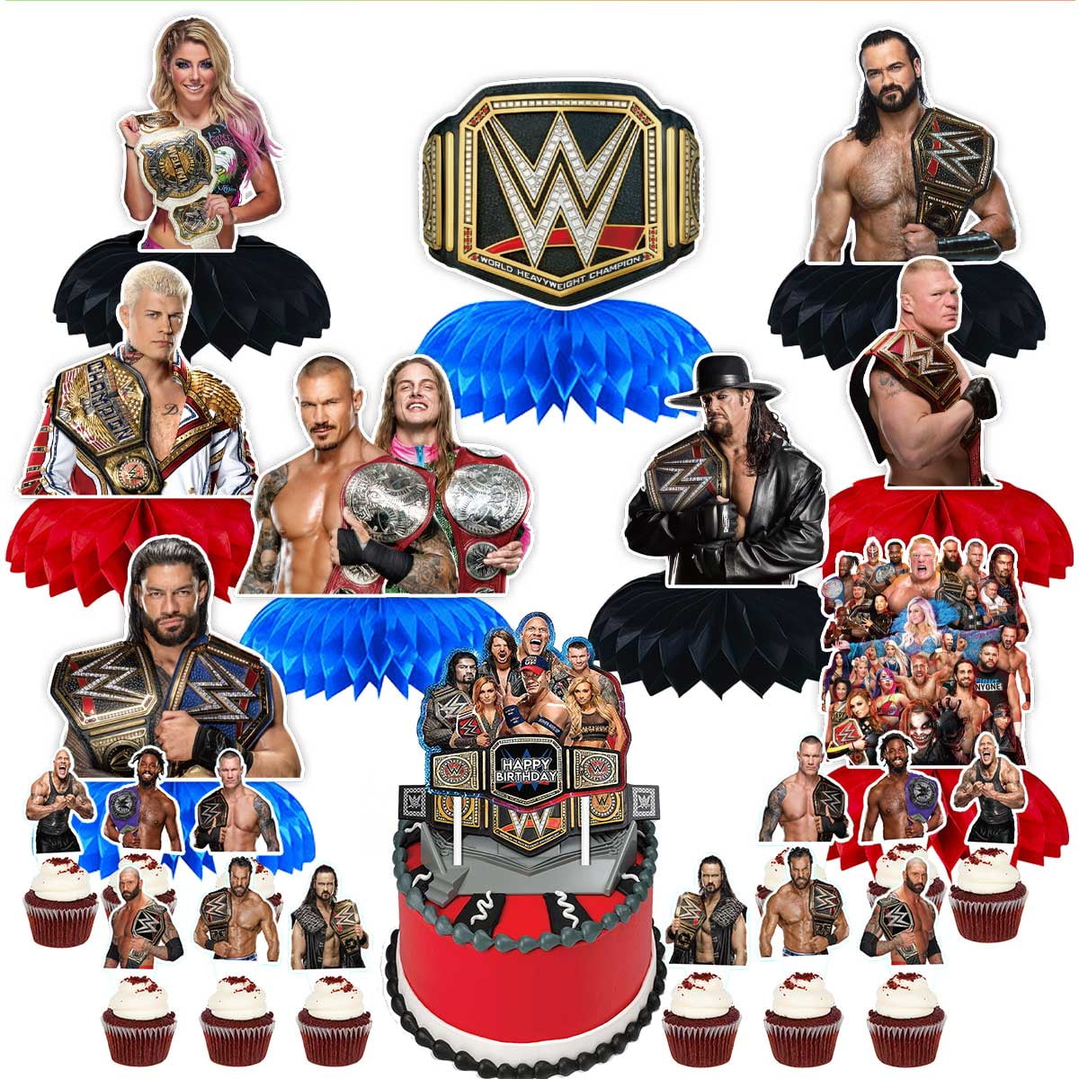 WWE Party Supplies in Party & Occasions - Walmart.com