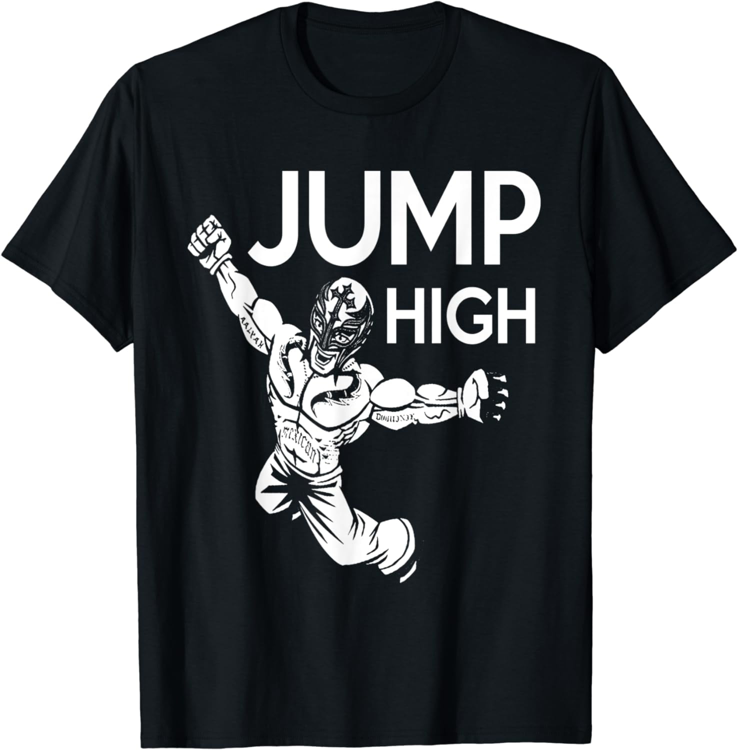 Wrestling Jump High Wrestler T-Shirt - Walmart.com