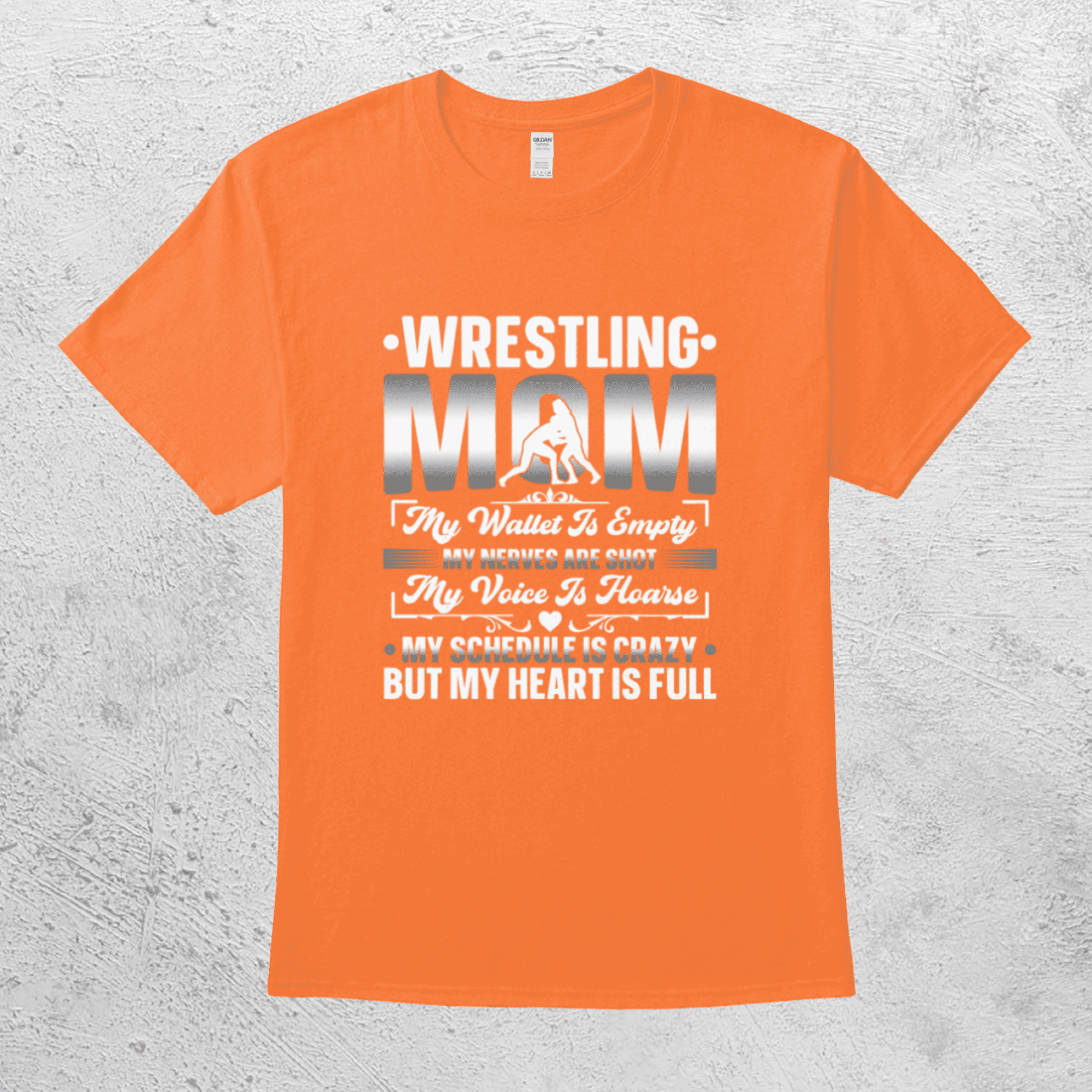 Wrestling Mom Proud Mother Wrestler Shirt