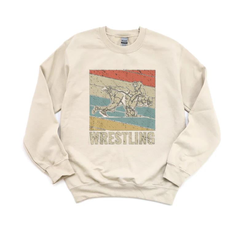 Wrestling Retro WWE WWF NWA WCW AWA ECW Hulk Hogan Sweatshirt Unisex ...