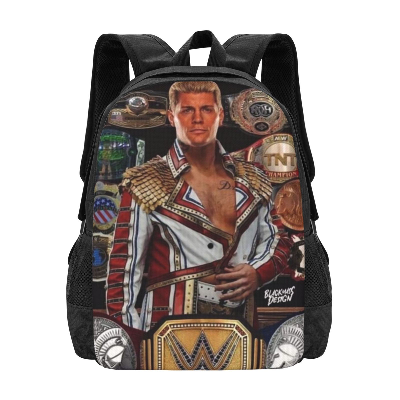 Wrestling Travel Backpack Cody Wrestler Rhodes Backpack Fashion Novelty ...