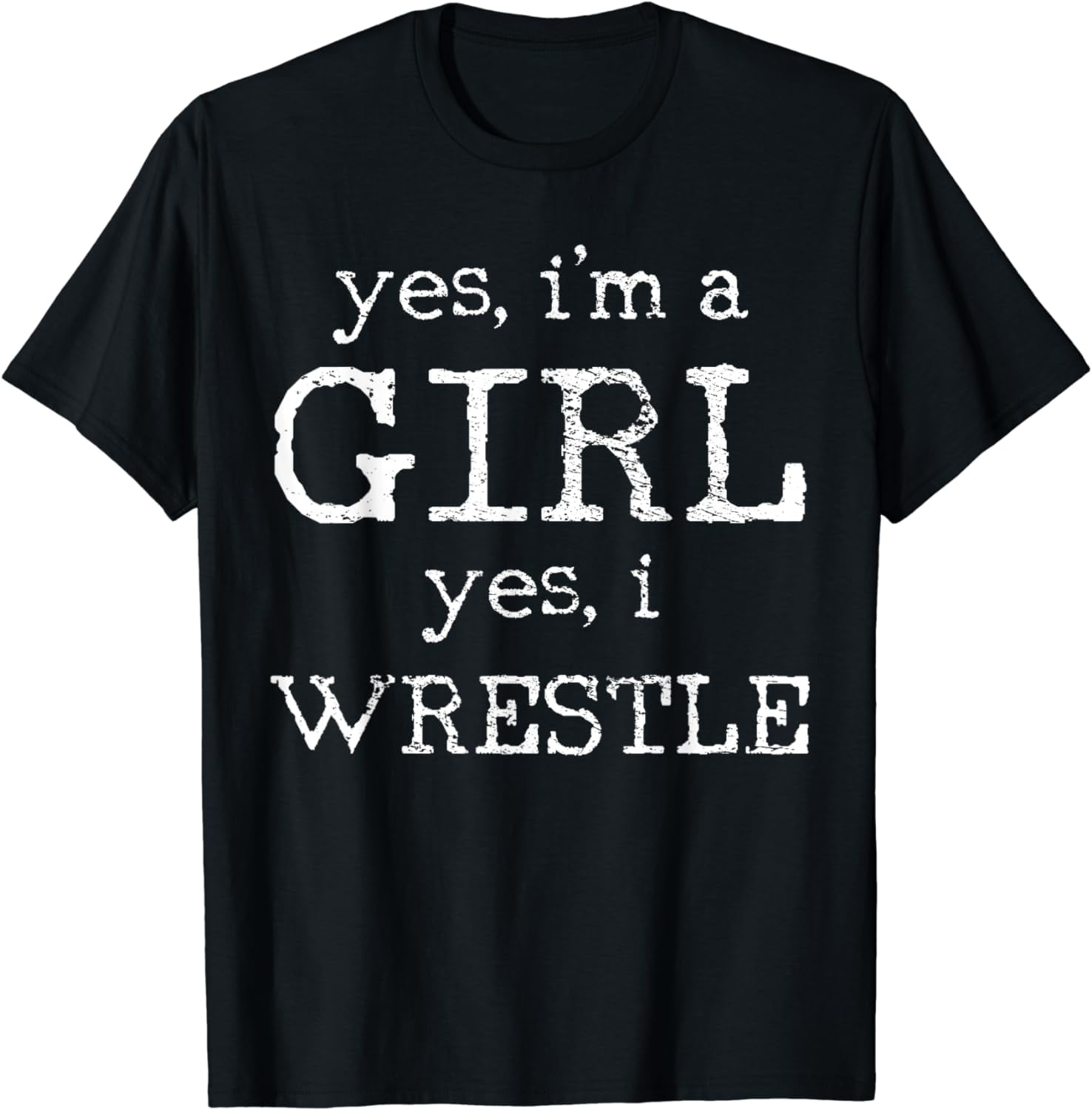 Wrestling Wrestler Wrestle Girl T-Shirt - Walmart.com