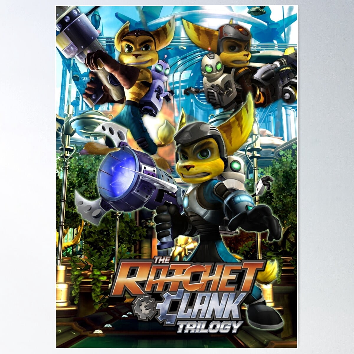 Wretchet and Klank Trilogy Poster, 8x12 UNFRAMED - Walmart.com