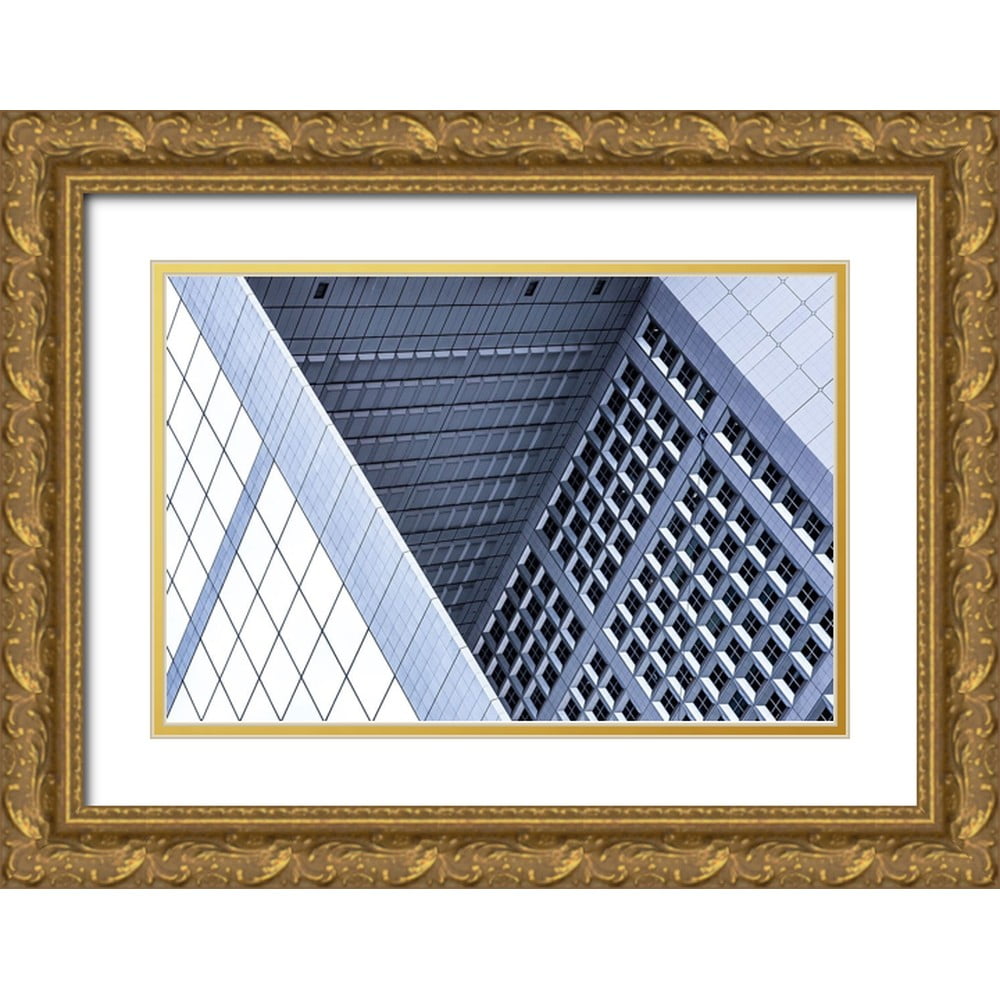 Wride, Linda 18x13 Gold Ornate Wood Framed with Double Matting Museum ...