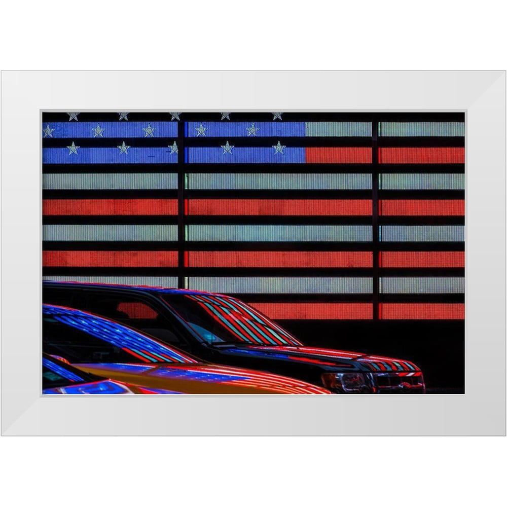 Wride, Linda 32x23 White Modern Wood Framed Museum Art Print Titled ...
