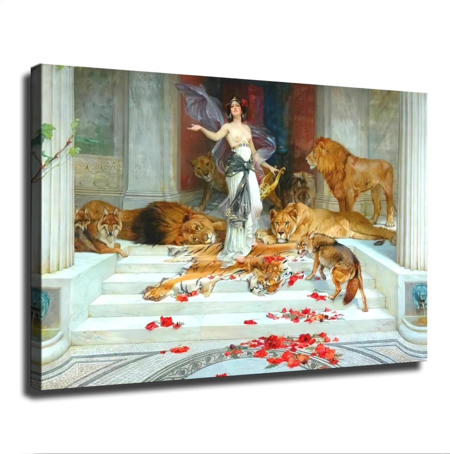 Wright Barker Circe Nyph Goddess of Magic Witch Turn Men Into Animals ...