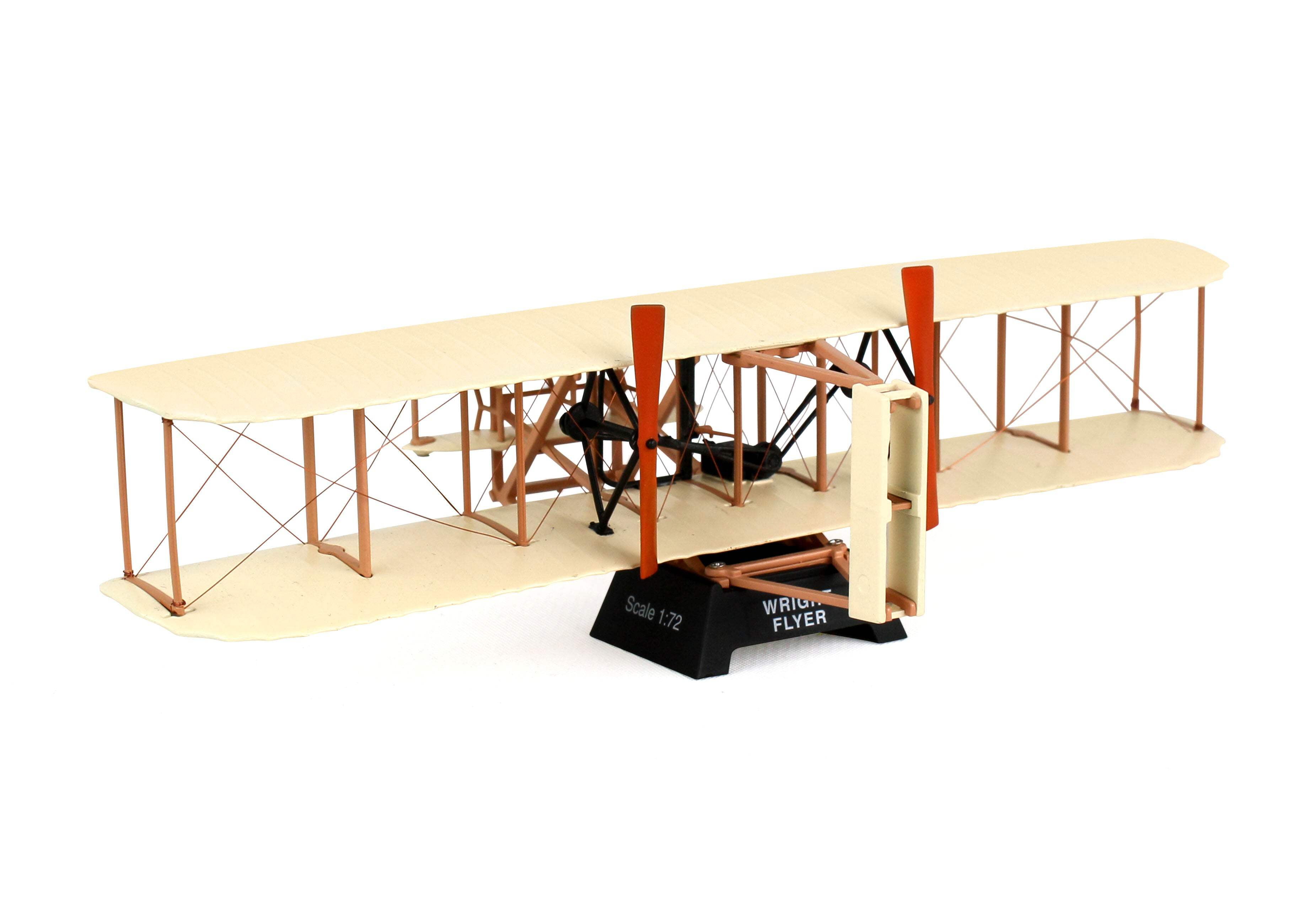 Wright Flyer Aircraft "First Heavier-Than-Air Flying Machine" 1/72 ...