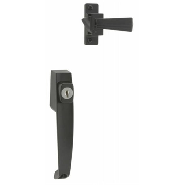 Wright Products Hickory Hardware VK333XBL Black Push Button Key Latch ...