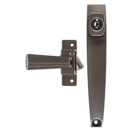 Wright Products Keyed Push Button Latch, Florida Brown VK333X3FB ...