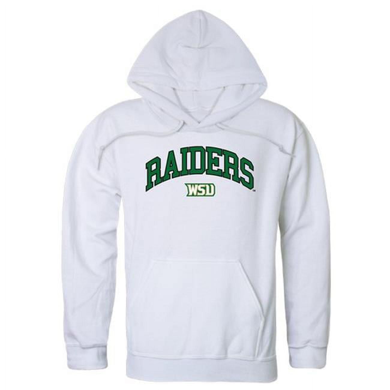 Wright State University Men Campus Hoodie, White - Extra Large ...