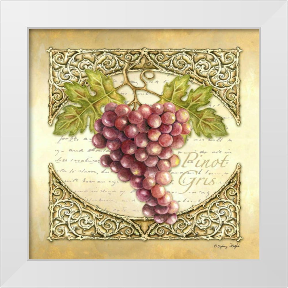 Wright, Sydney 12x12 White Modern Wood Framed Museum Art Print Titled ...