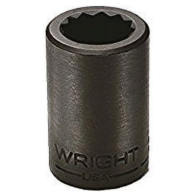 Wright Tool 1/2" Dr. Standard Impact Sockets, 1/2 in Drive, 1 1/4 in, 12 Points - 1 EA (875-4890 ...