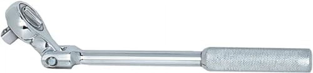 Wright Tool 4427 Flex Head Knurled Grip Ratchet Double Pawl, Silver ...