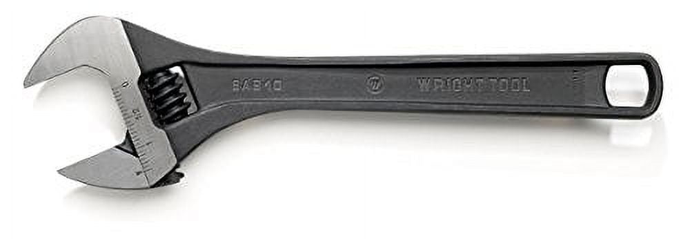 Wright Tool Adjustable Wrenches, 4 in Long, 1/2 in Opening, Black - 1 ...