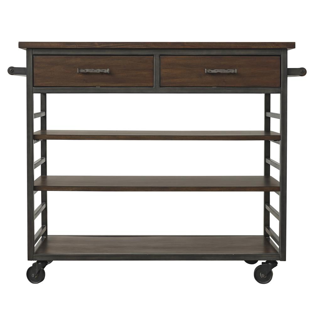 YHD Wright Utility Cart - Adjustable Shelf Height - Style - Walmart.com