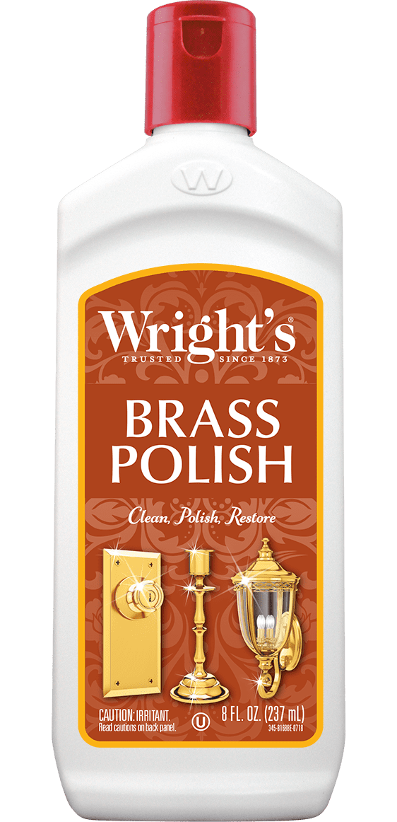 Wright's Brass Cleaner & Metal Polish, 8 oz - Walmart.com