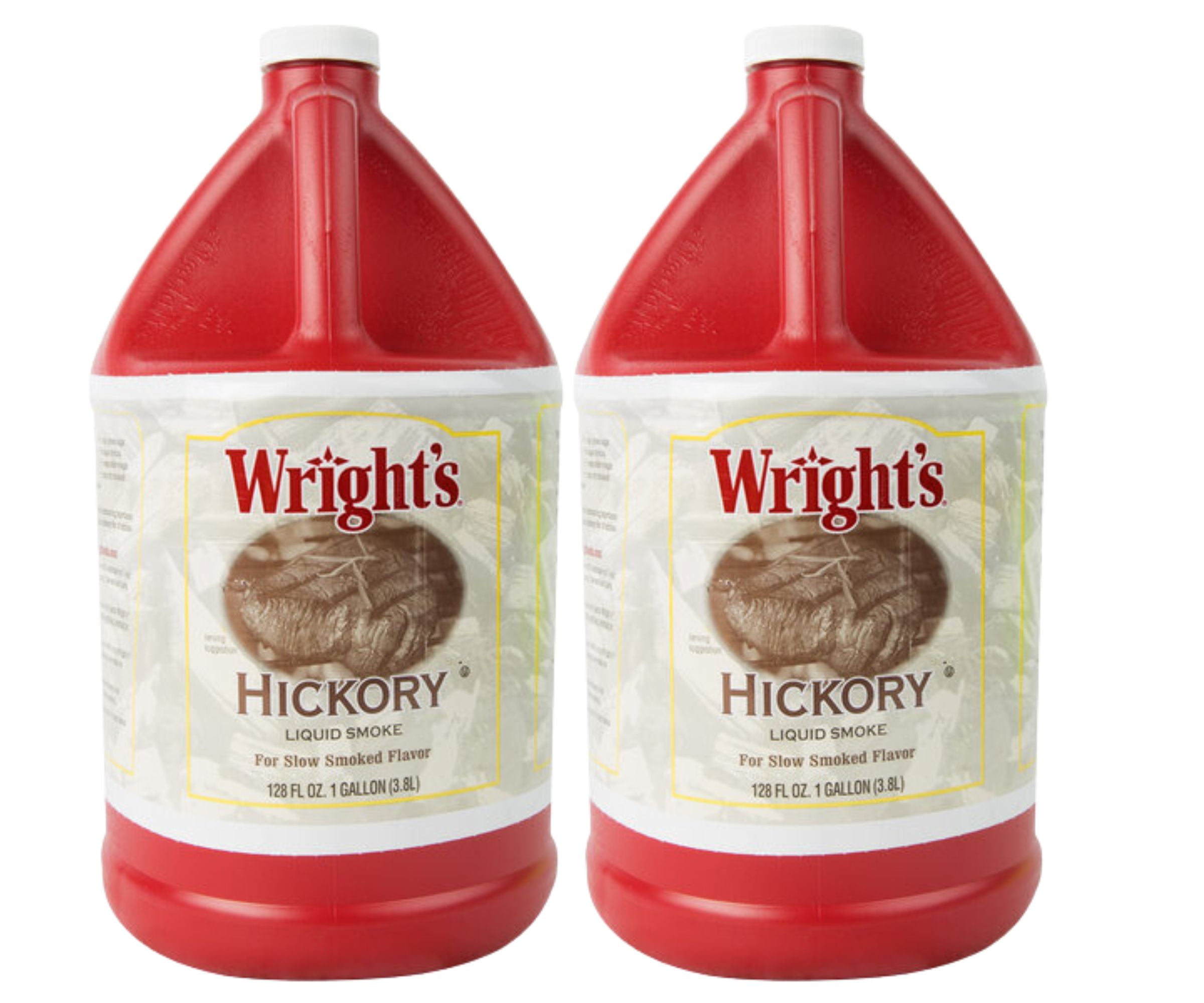 Wright's Hickory Liquid Smoke, 1 Gallon – Rich & Smoky Flavor for Meats ...