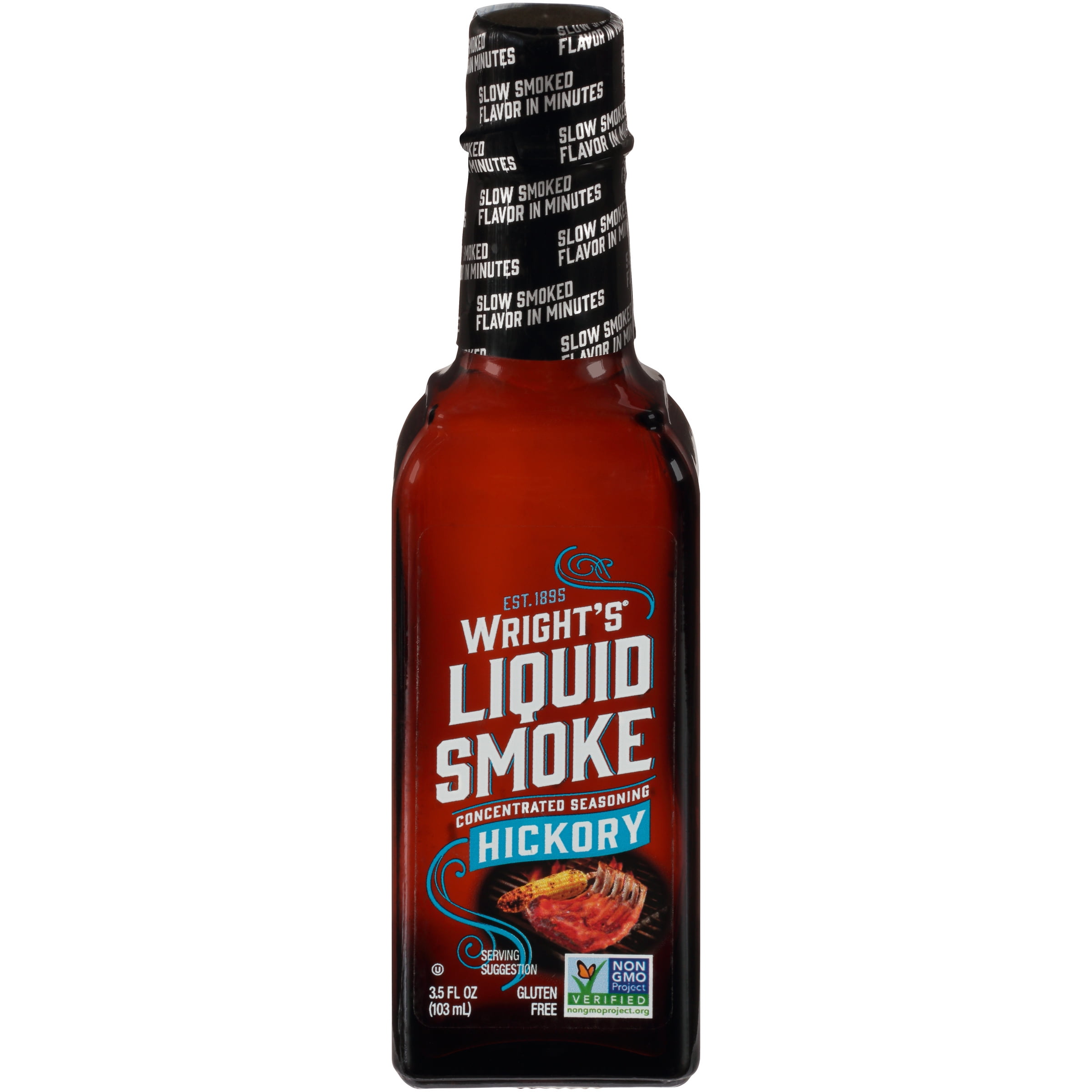 Wright's Original Hickory Flavored Liquid Smoke, BBQ & Grill Marinade ...