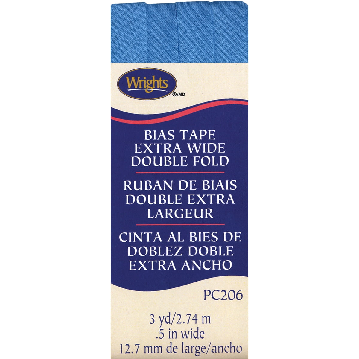Wrights Double Fold Bias Tape 1/2