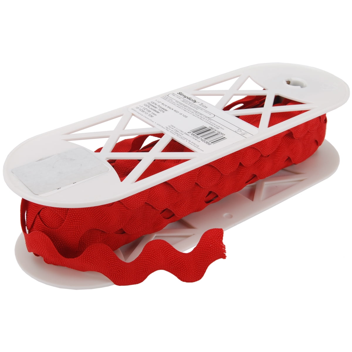 Wrights Polyester Rick Rack, 1-1/2" X 15 Yds - Walmart.com