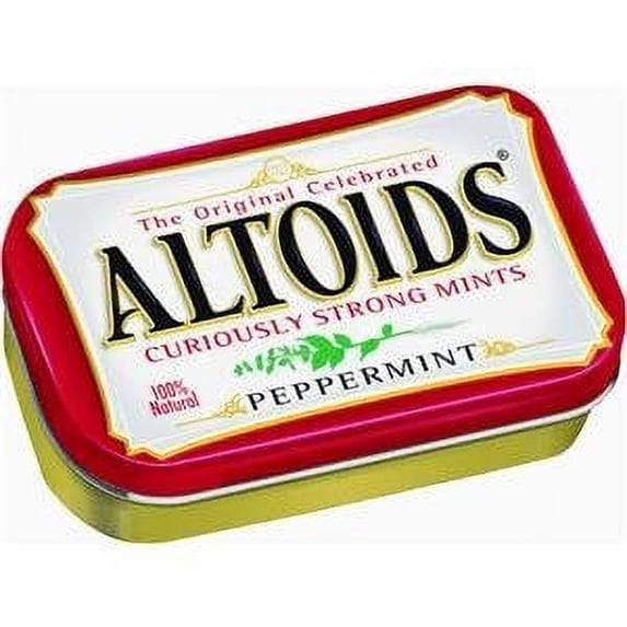 Wrigley Curiously Strong Mints 1.76 Oz. Tin (Pack of 8) - Walmart.com