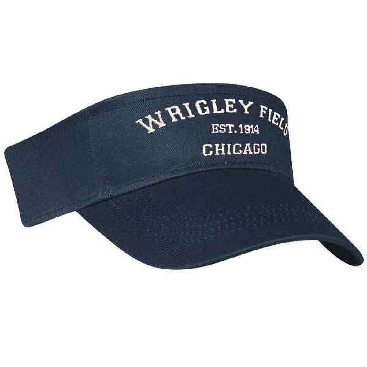 Wrigley Field Adjustable Navy Visor by ThirtyFive55 - Walmart.com