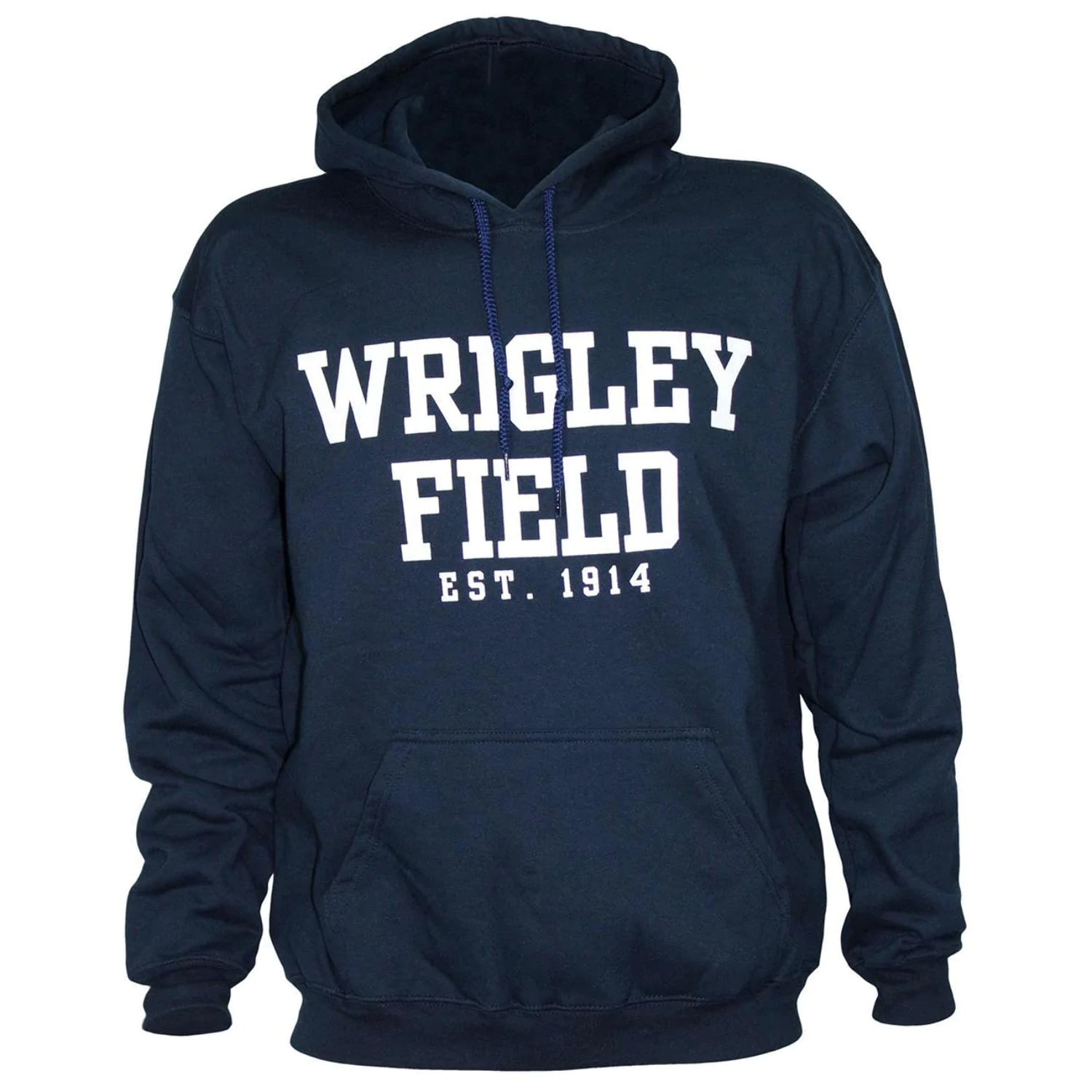 Wrigley Field Est. Navy Core Hooded Sweatshirt - Walmart.com