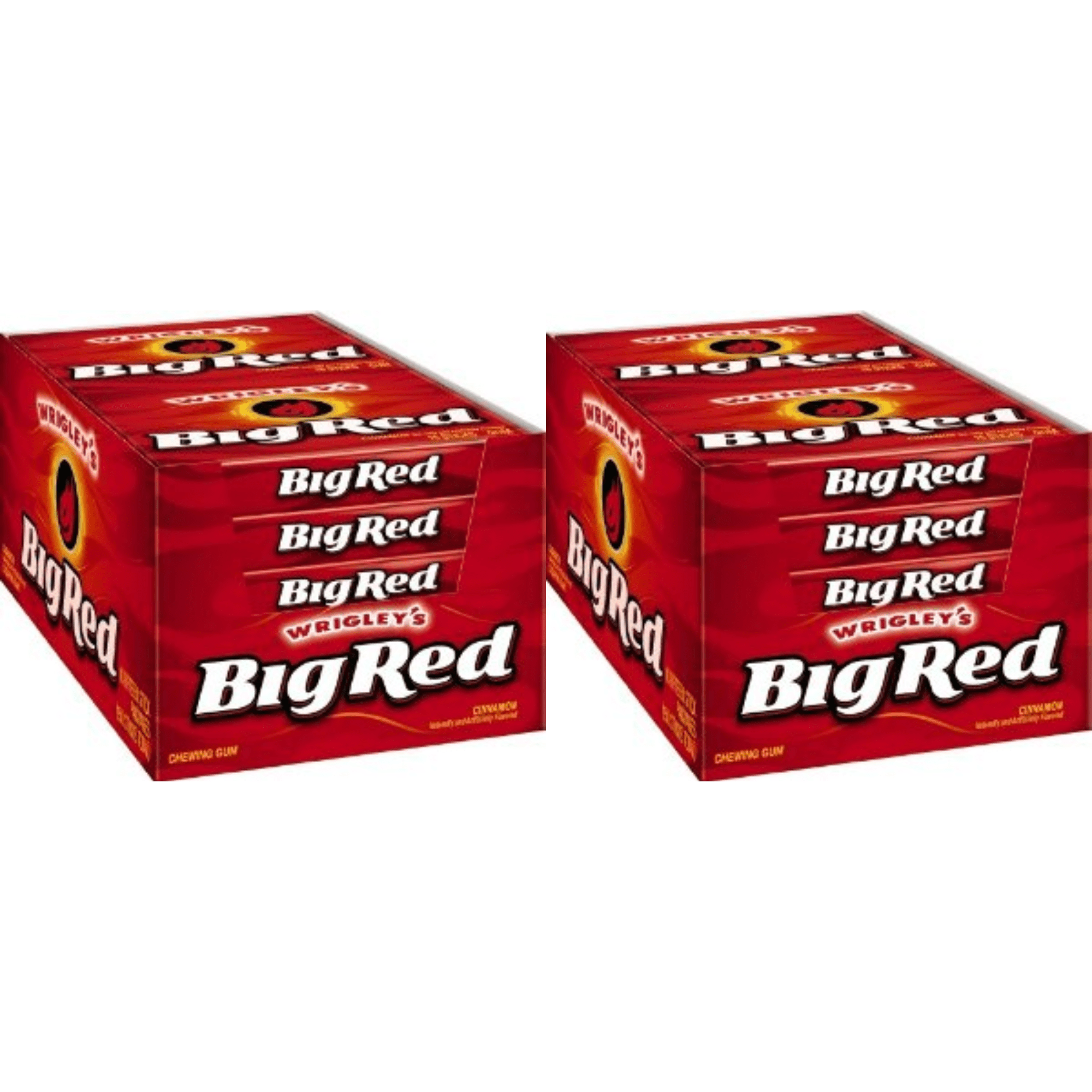 Wrigley's BIG RED CINNAMON Chewing Gum, 15 Pieces Each Pack (Pack of 20 ...