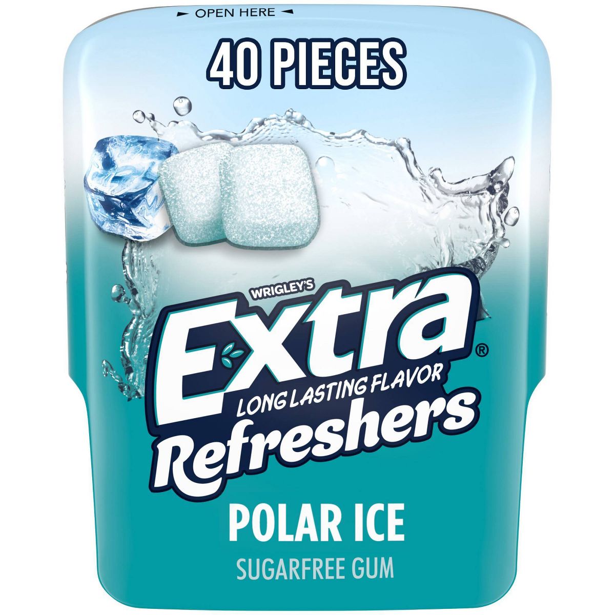 Wrigley's EXTRA Refreshers Polar Ice Chewing Gum - 3.2oz/40ct - Walmart.com