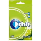 Wrigley's ORBIT Lemon Lime Flavor Chewing Gum - 25pc - Walmart.com