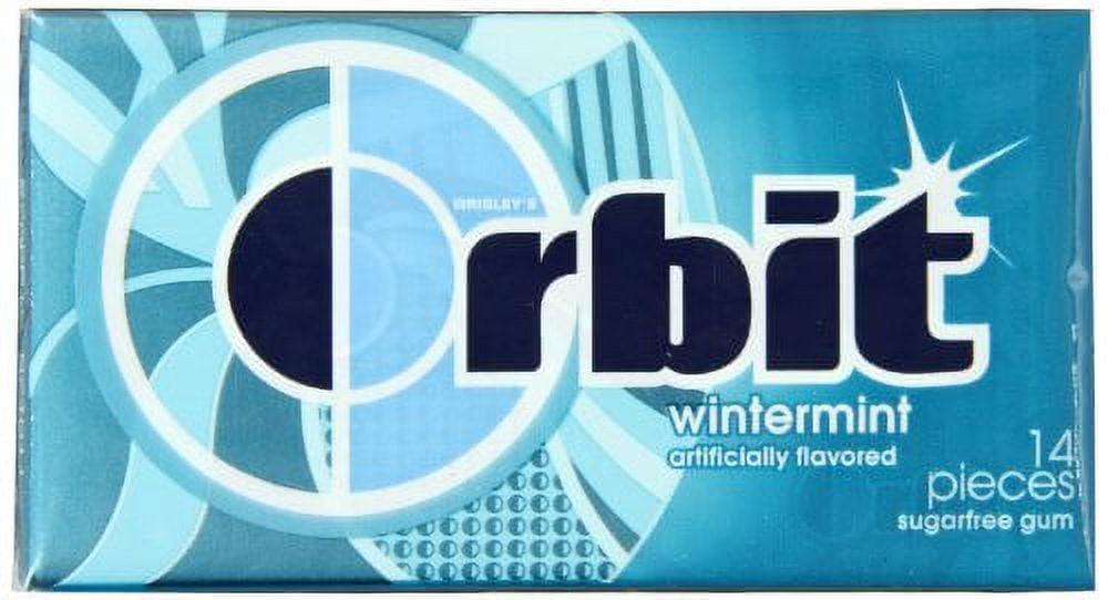 Wrigley's Orbit Wintermint Sugarfree Gum (224880) 14 ct - Walmart.com