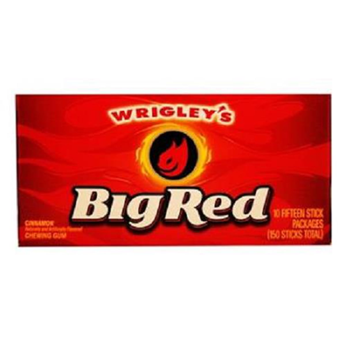 Wrigleys Big Red, 15-Count (Pack of 10) - Walmart.com