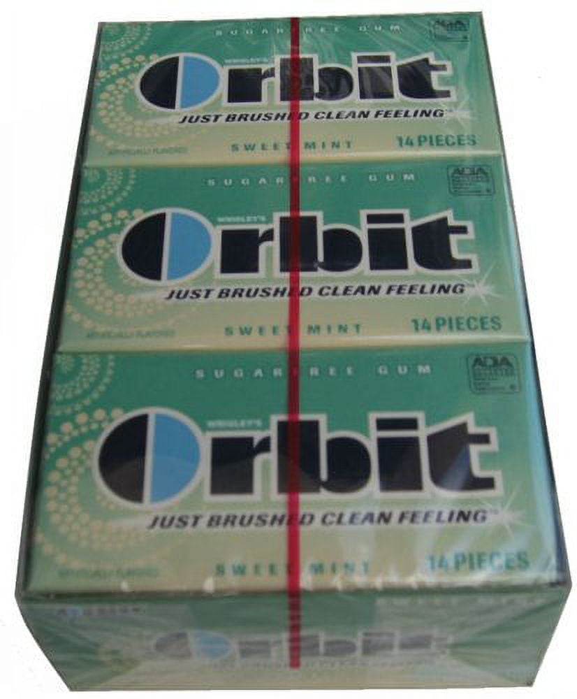 Wrigleys Orbit Sweet Mint, 14Count (Pack of 12) - Walmart.com