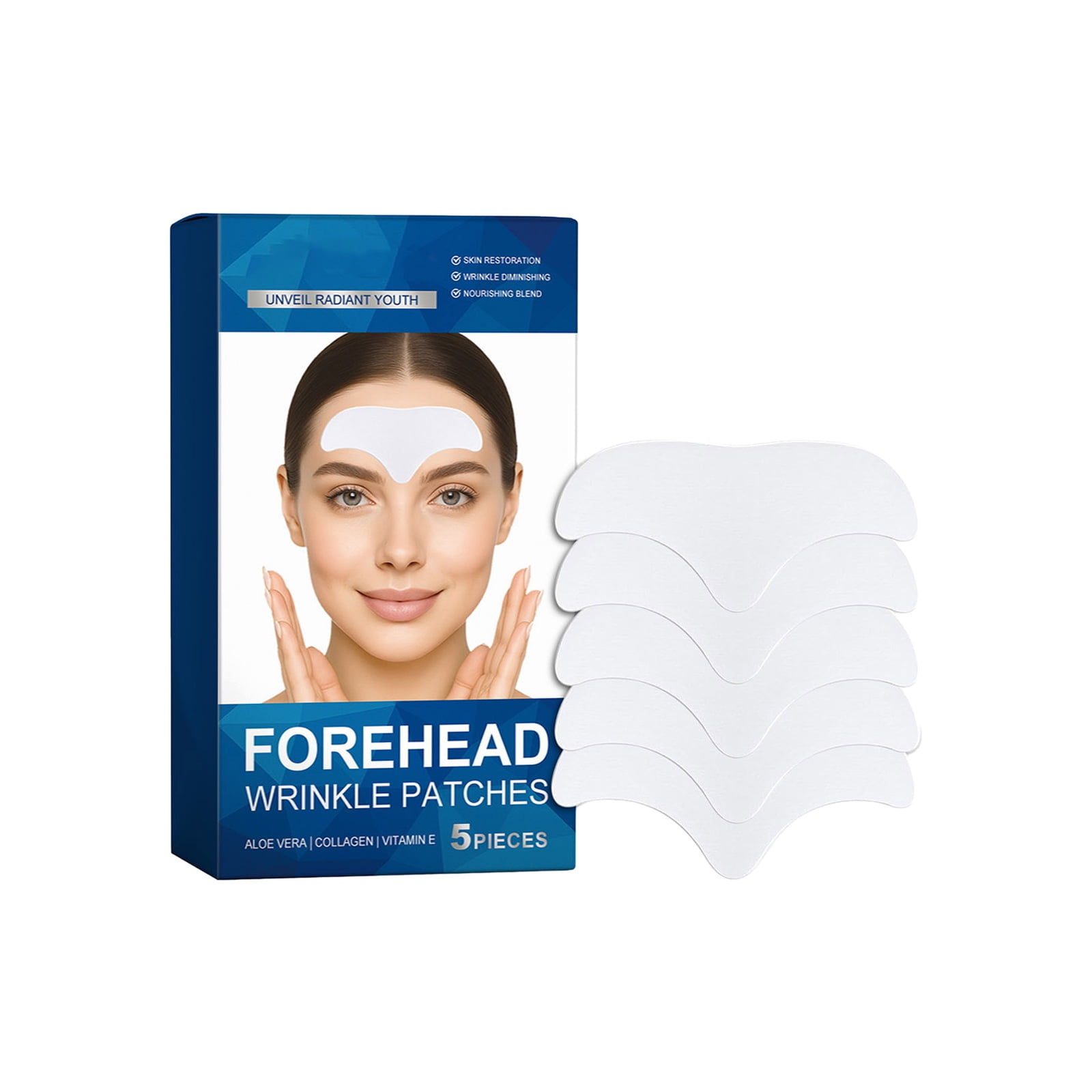 Wrinkle Forehead Patch Night Plaster Fade Frown Lines Firm Skin ...