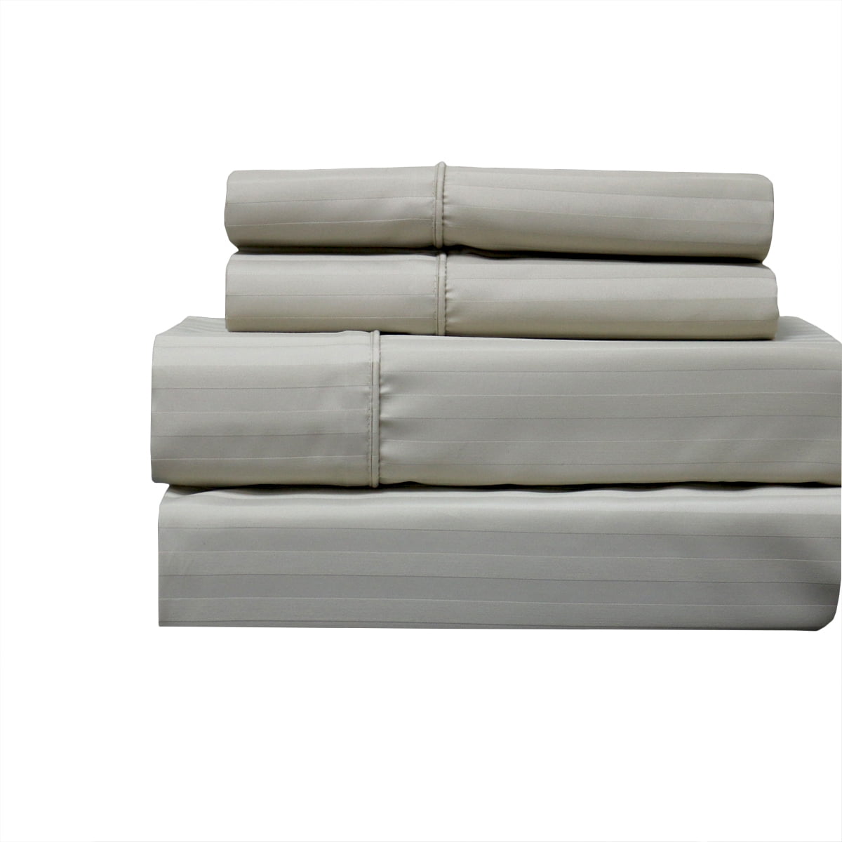 Wrinkle Free Cotton Sheets Striped 650 Thread count Collection Easy ...