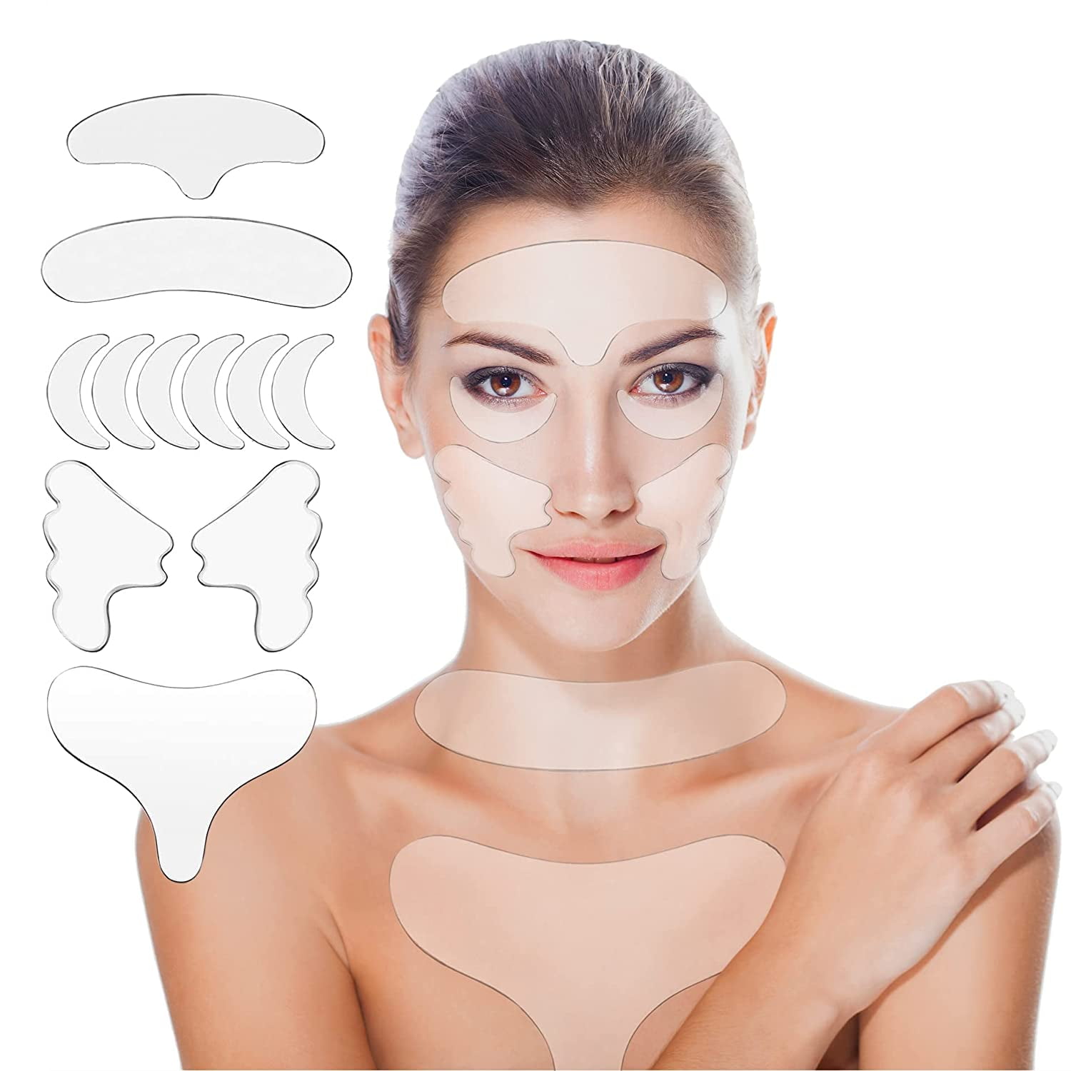 Wrinkle Patches Chest Wrinkle Pads Decollete Anti Cleavage Wrinkles