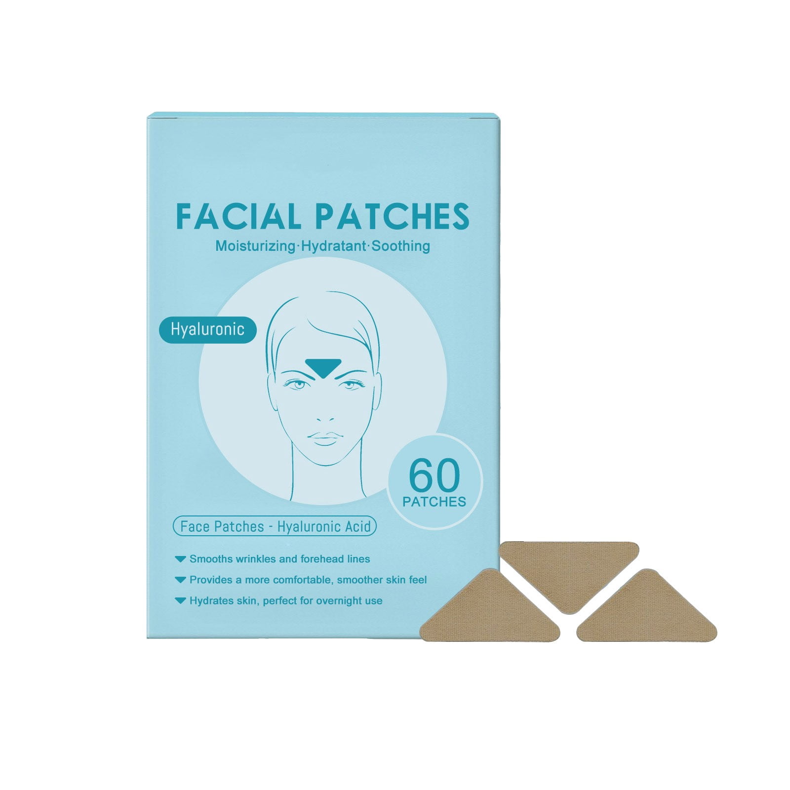 Wrinkle Plasters with Hyaluron Anti-Wrinkle Facial Patches for Wrinkle ...