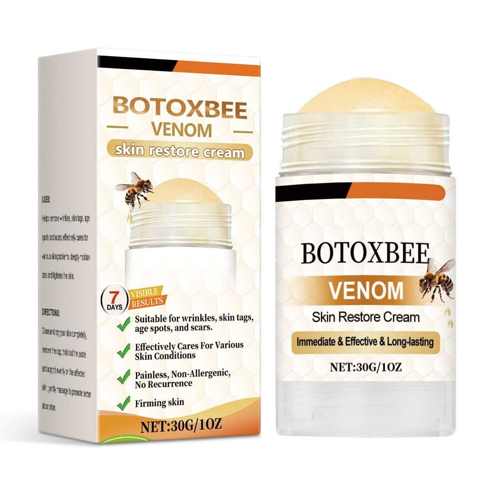 -Reducing Bee Skin Repair Cream Advanced Bee Firming Serum Stick ...