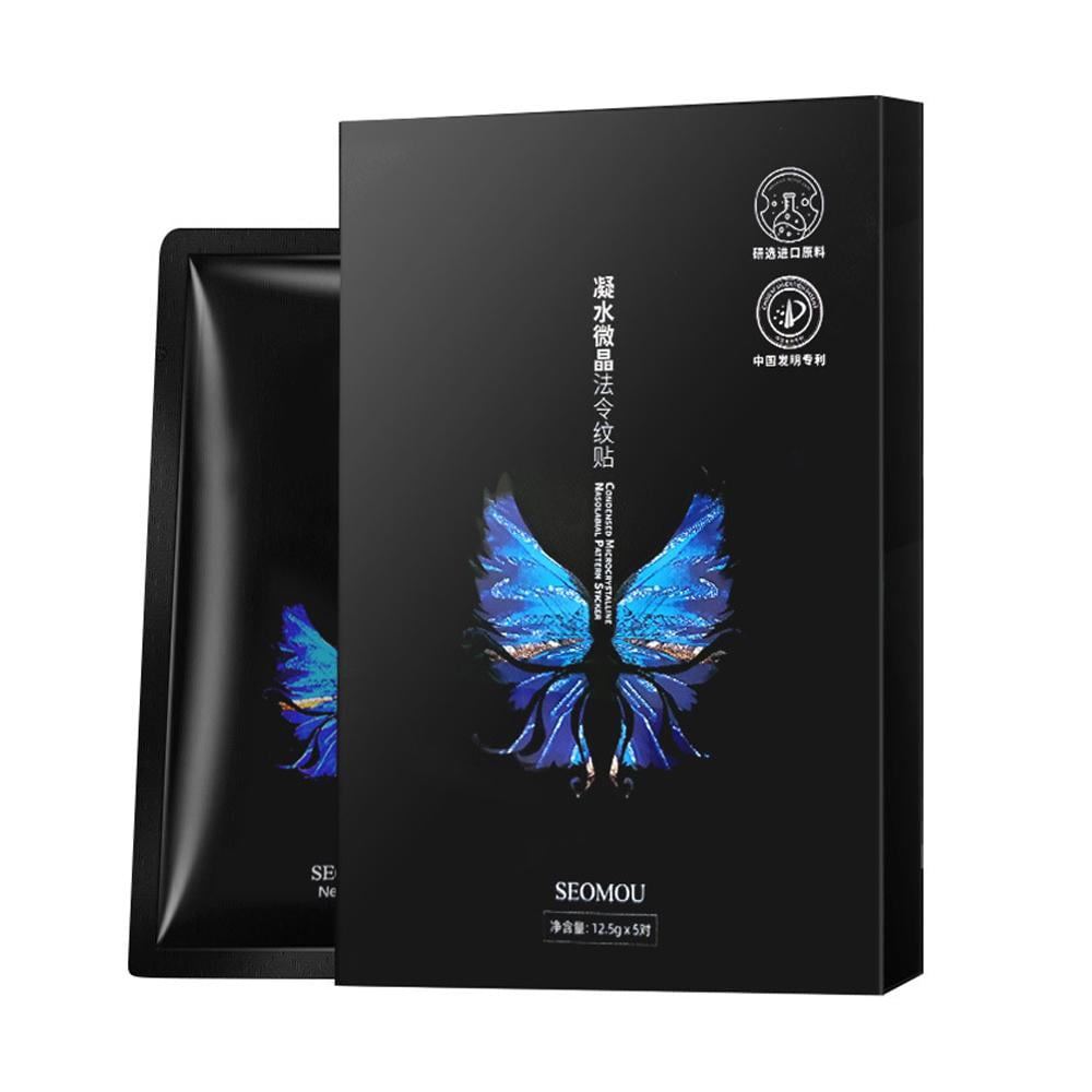 Wrinkle Remover Patches Facial Mask Hyaluronic Acid Microcrystalline ...