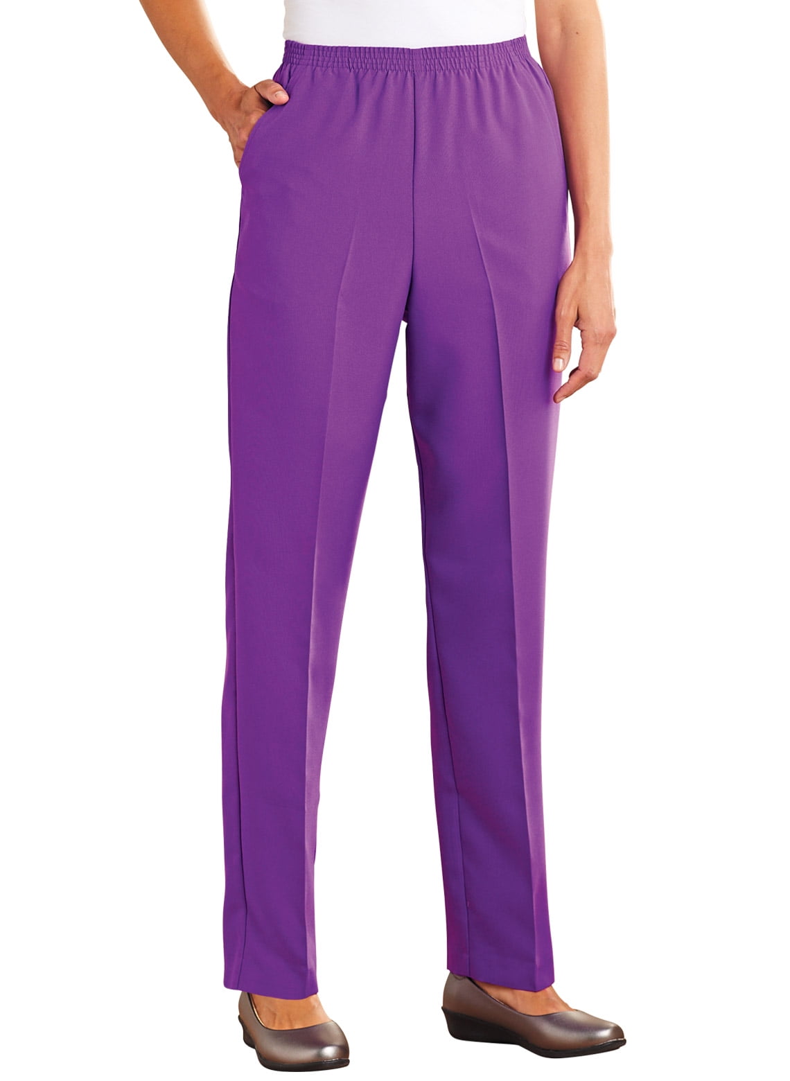 Wrinkle-Resistant Pants - Walmart.com