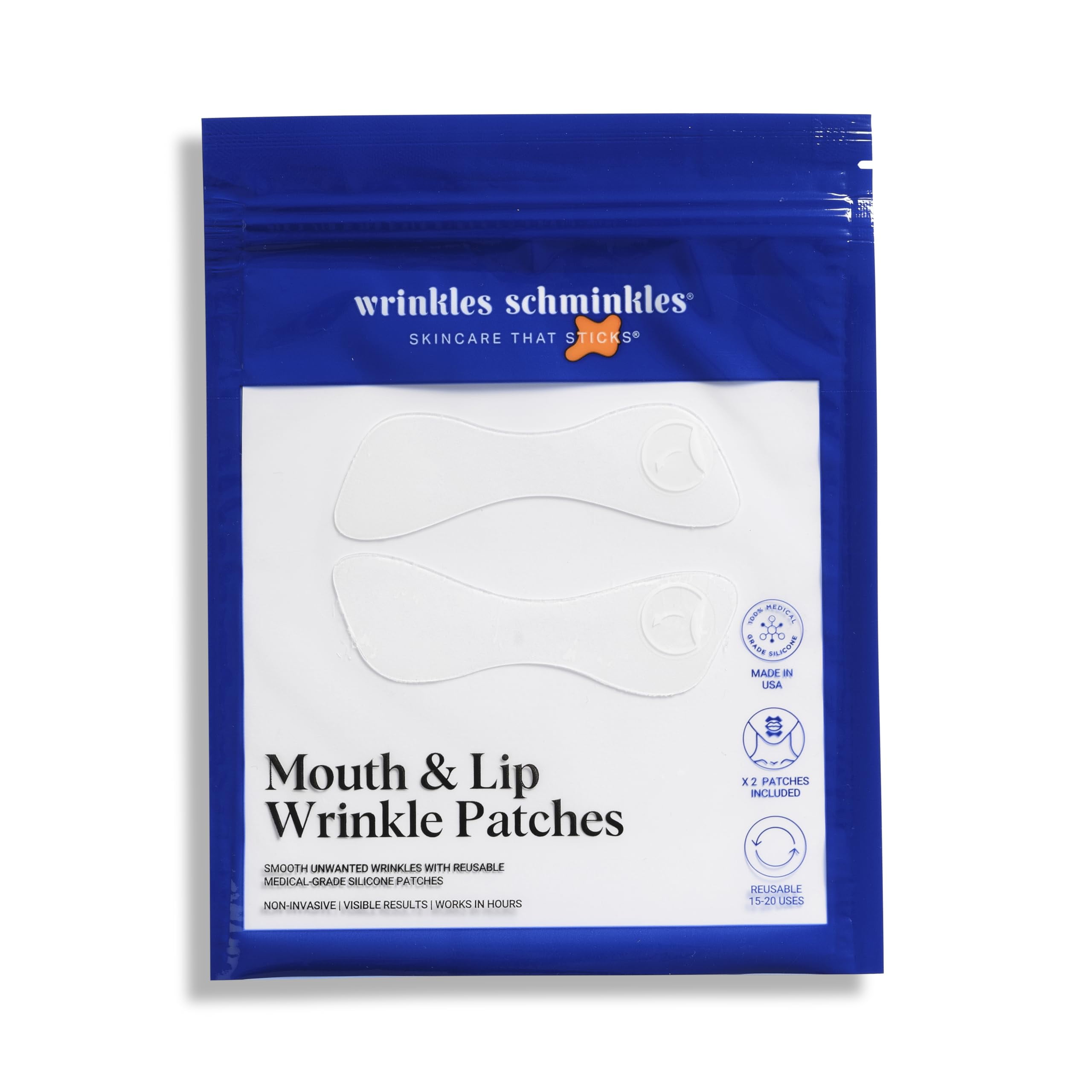 Wrinkles Schminkles Mouth & Lip HYZ01 Wrinkle Patch - Reusable Silicone ...