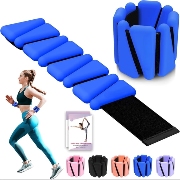 Bala Bangles Wrist & Ankle Weights for Women & Men (Sand) - 1 Pound ...