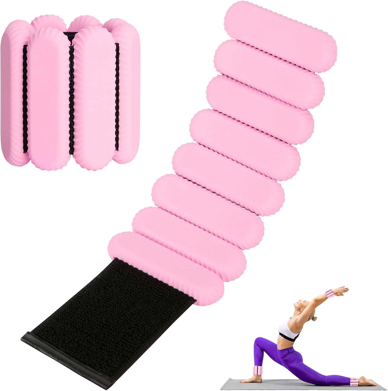 Wrist Ankle Weights for Women, Adjustable Ankle Weights Strength ...