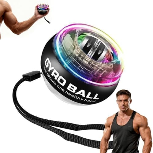 Wrist Ball,2026 New Wrist Ball Exerciser,Auto-Start Wrist Balls Hand ...