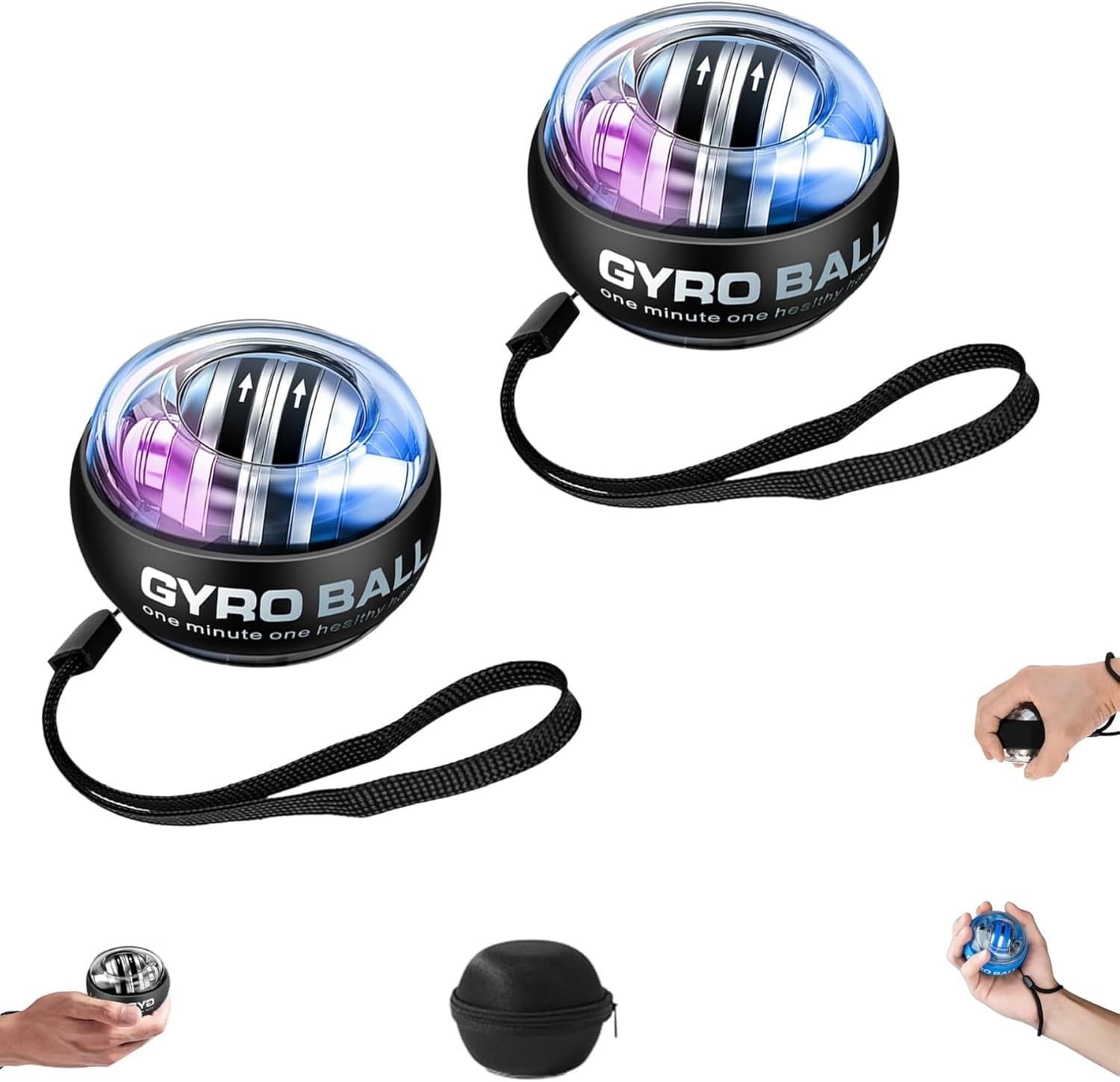 Wrist Ball,New Wrist Ball Exerciser, Enhance Grip Strength, Hand ...